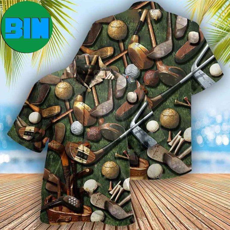 Grip It Rip It Sip It Golf Skull Pattern For Halloween Polo Shirt - Binteez