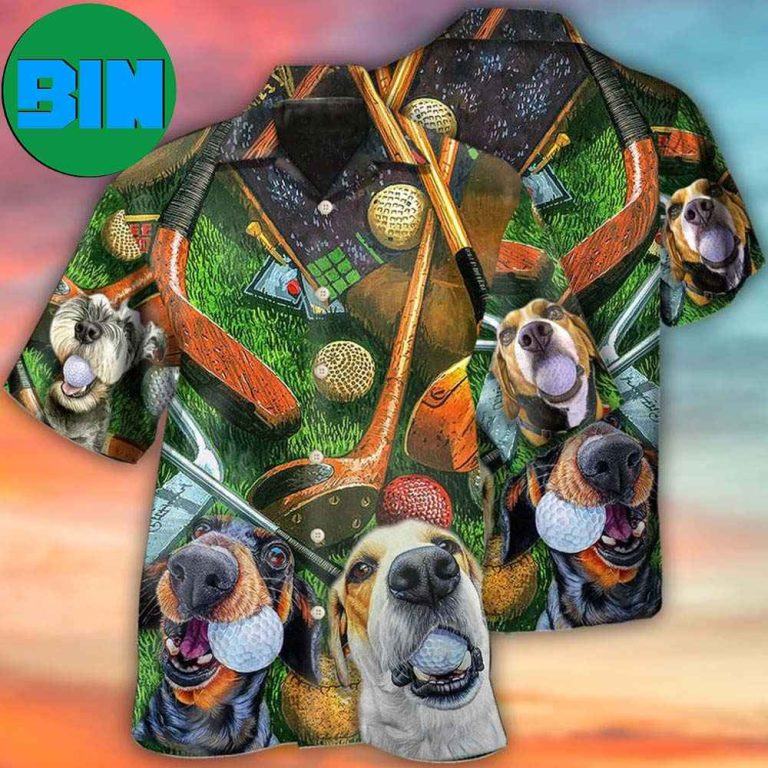 Grip It Rip It Sip It Golf Skull Pattern For Halloween Polo Shirt - Binteez