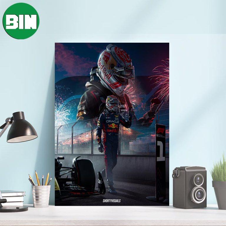 Max Verstappen 2023 Bahrain Race Winner F1 Red Bull Racing Bahrain GP ...