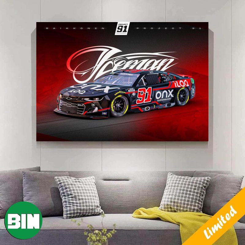 Project 91 Onx Homes NASCAR It's Race Day Poster-Canvas - Binteez