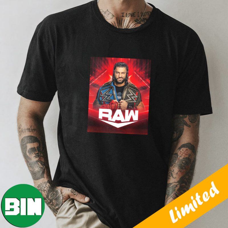 Roman Reigns WWE Championship WWE Raw Tribal Chiefs And The Bloodline T ...