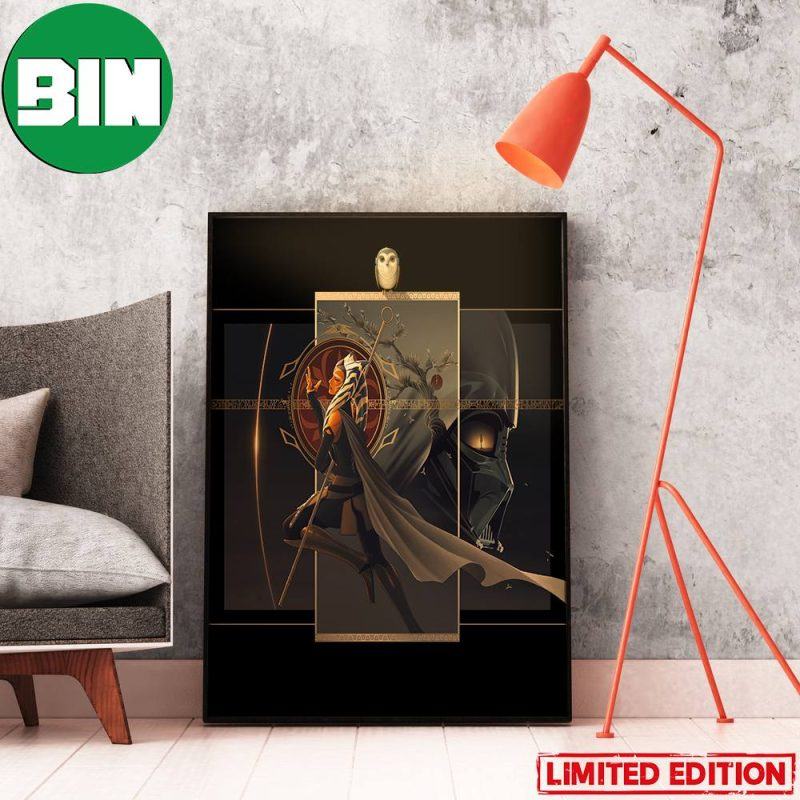 Ashoka Star Wars Celebrations 2023 Ashoka TV Show Home Decor Poster-Canvas - Binteez