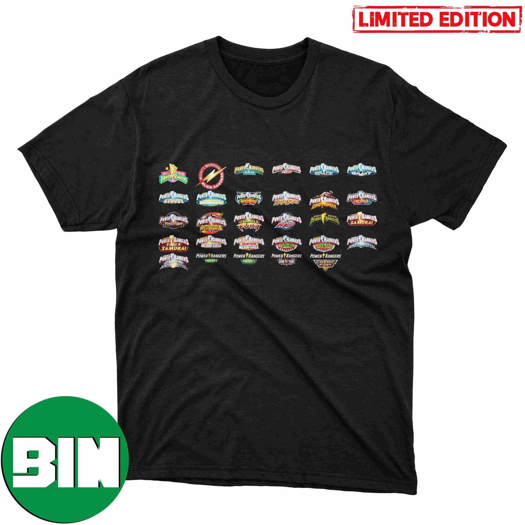 Red Ranger Mighty Morphin Power Rangers Button Up ANIMEAPE Hawaiian ...