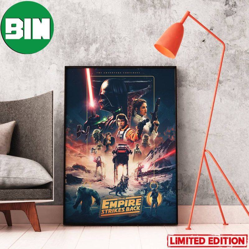 Star Wars Only Star Wars Celebrations 2023 The Empire Strikes Back New Poster Home Decor Poster ...