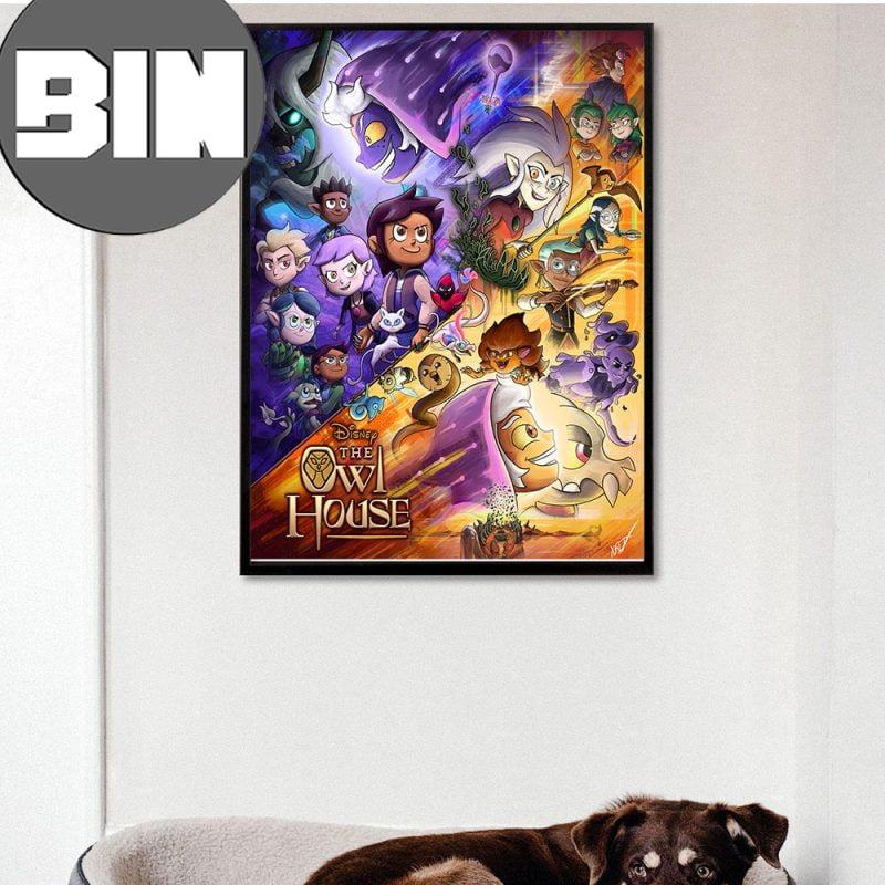 The Owl House Season 3 2022 Movie Poster Canvas - Binteez