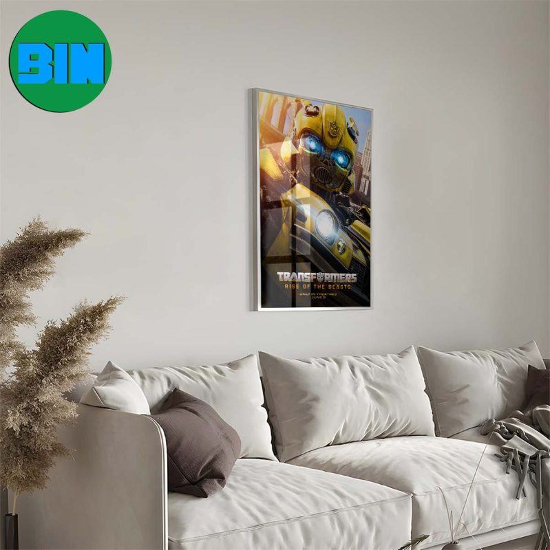 Transformers Bumblebee New Poster Rise of the Beasts Poster Canvas ...