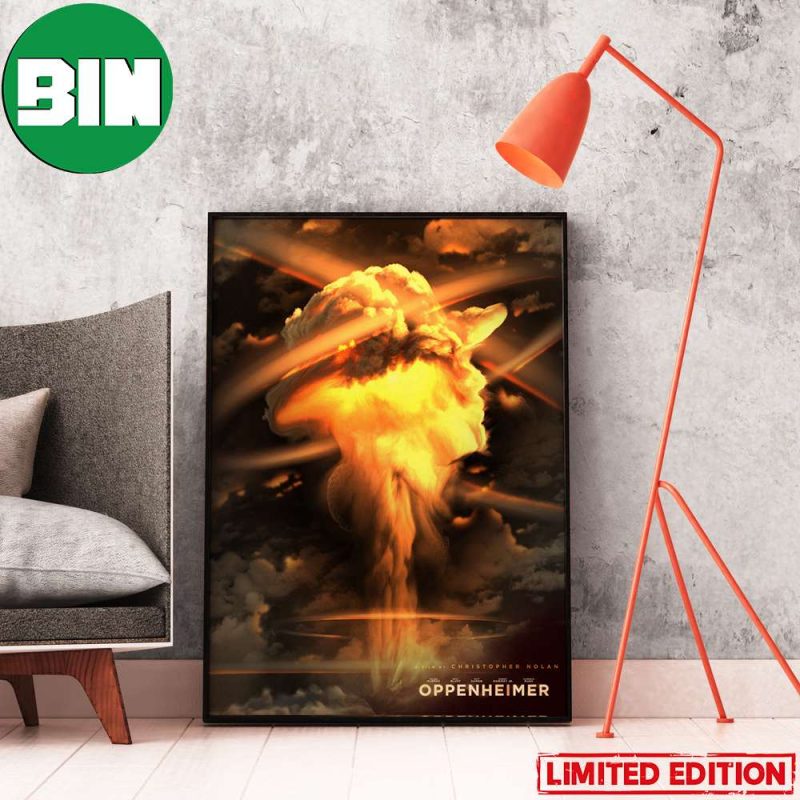Boss Logic New Movie 2023 Poster Oppenheimer Home Decor Poster-Canvas ...
