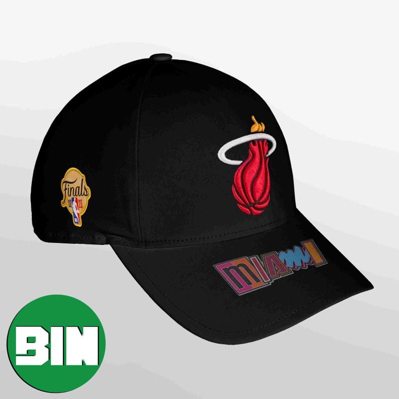 Miami Heat New Era 2023 NBA Finals Champions Print Hat-Cap - Binteez