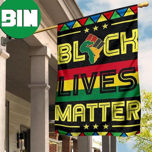 Black Lives Matter Flag Blm Flag American African Juneteenth Decor 2 ...