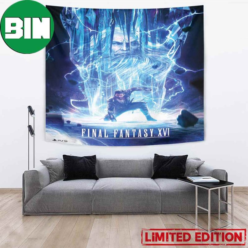 Cidolfus Telamon Final Fantasy 16 XVI Poster Tapestry - Binteez