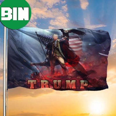 Trump Parody George Washington Bald Eagle Flag Funny Political Trump ...