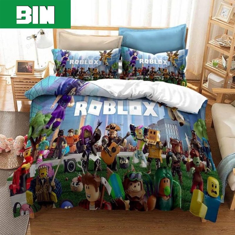 Game Roblox Dynablocks Cosplay Bedroom Duvet Cover Home Decor Roblox ...