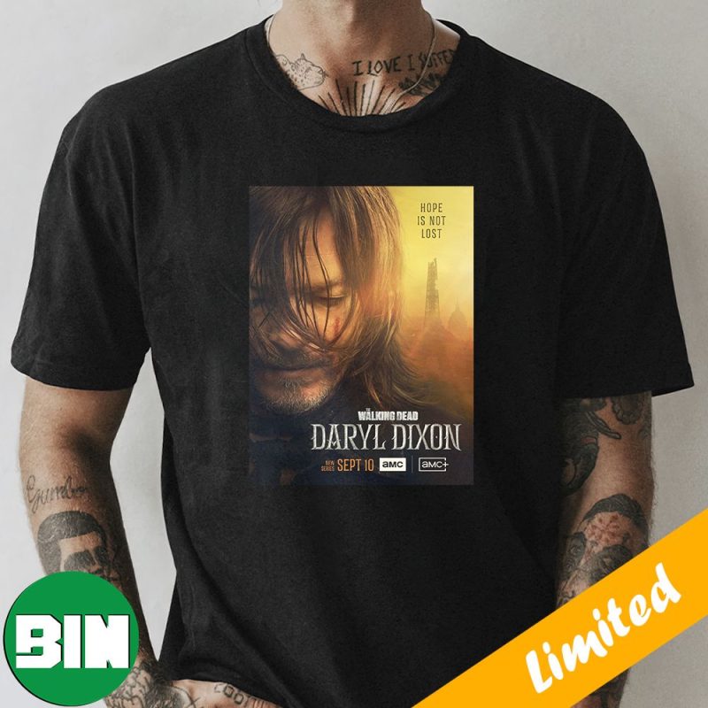 New Poster For The Walking Dead Daryl Dixon T-Shirt - Binteez