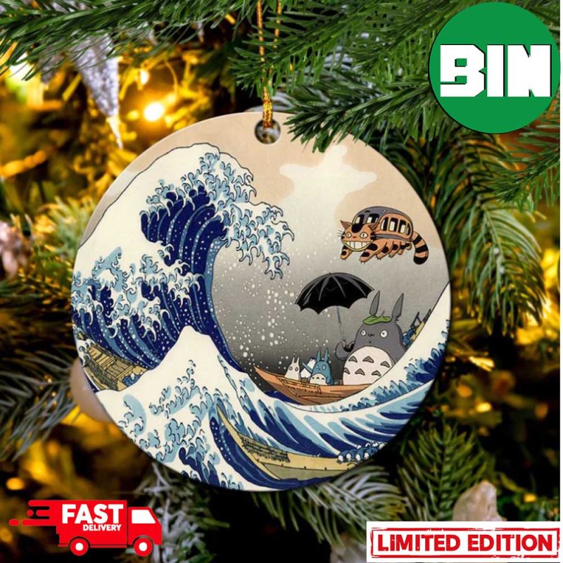 Ghibli Studio Totoro The Great Wave Japan Perfect Gift For Holiday ...