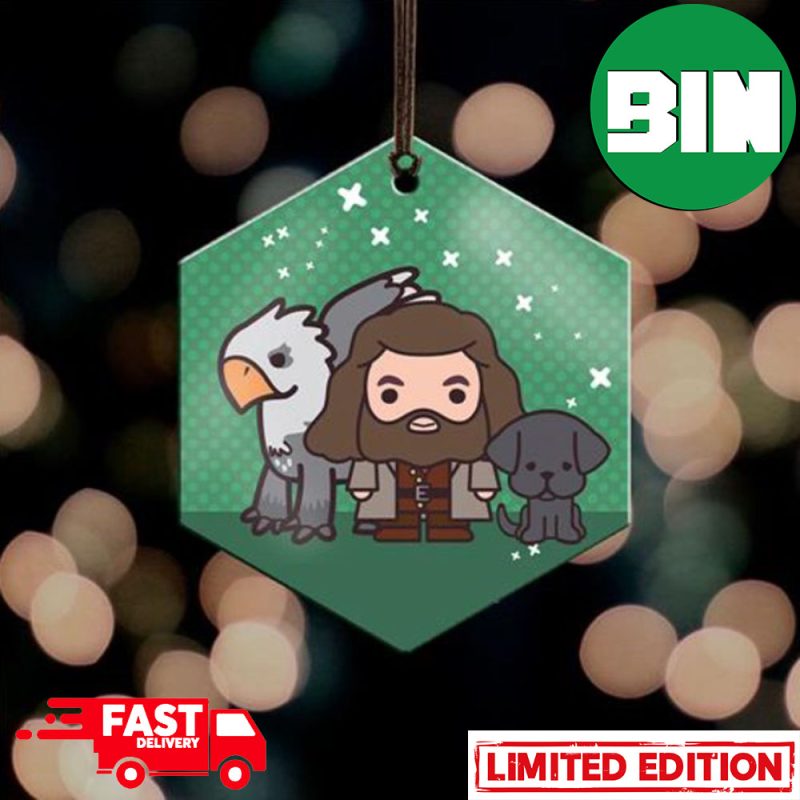 Harry Potter Hagrid And Friends 2D Christmas 2023 Tree Decorations ...