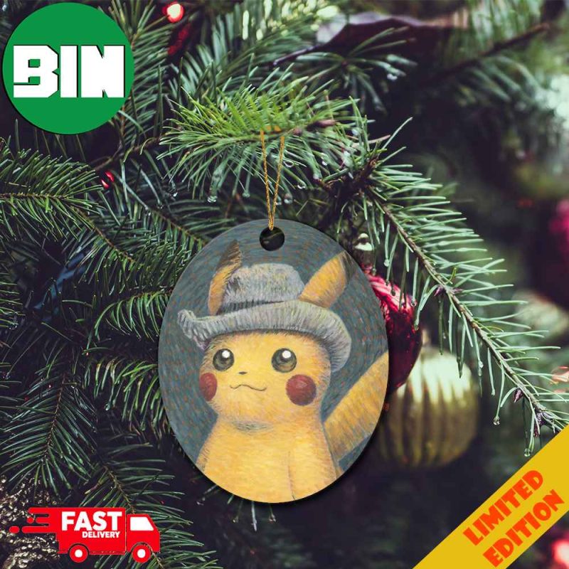 Pokemon x Van Gogh Museum Pikachu Portrait Inspired By Van Gogh Self ...