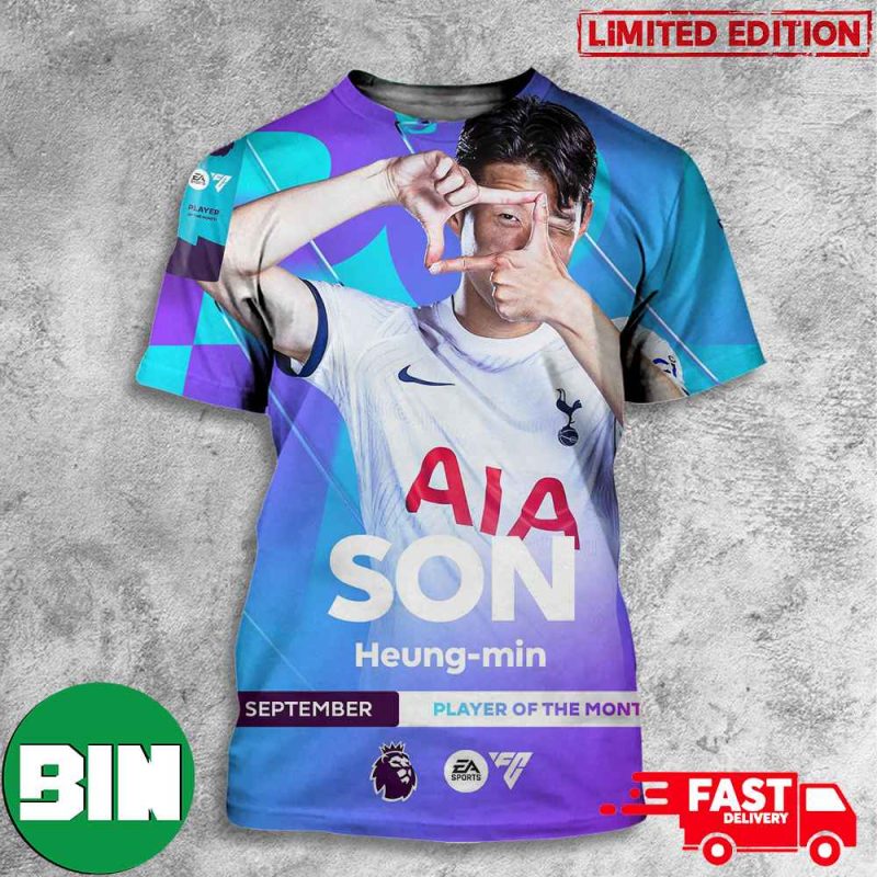 Premier League Son Heung-min Player Of The Month September EA Sports FC ...