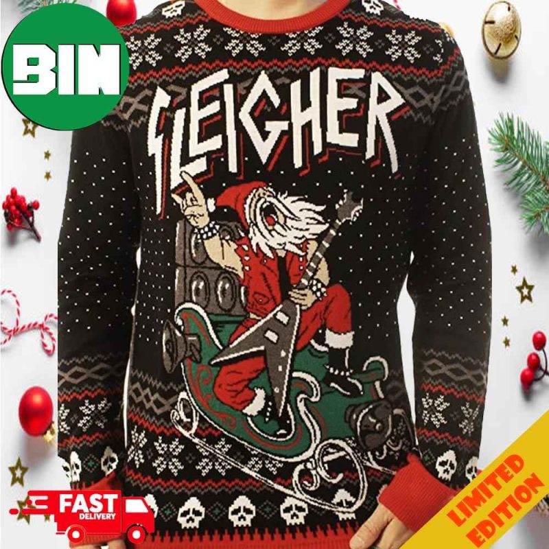 Sleigher Ugly Sweater Holiday 2023 Gift For Men And Women - Binteez