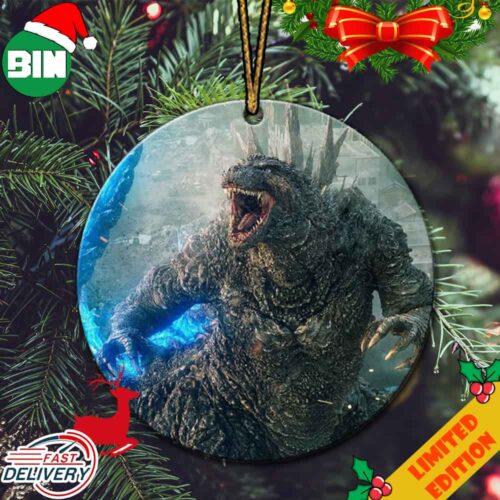 Godzilla Minus One Christmas Tree Decorations 2023 Ornament - Binteez