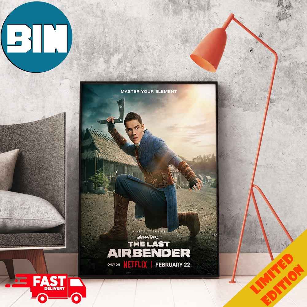 Sokka In The Live-action ‘AVATAR THE LAST AIRBENDER’ Series Poster ...