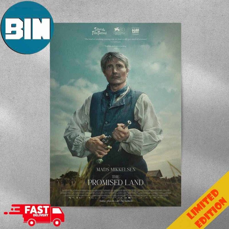 Official Poster For The Promised Land Mads Mikkelsen Poster Canvas ...