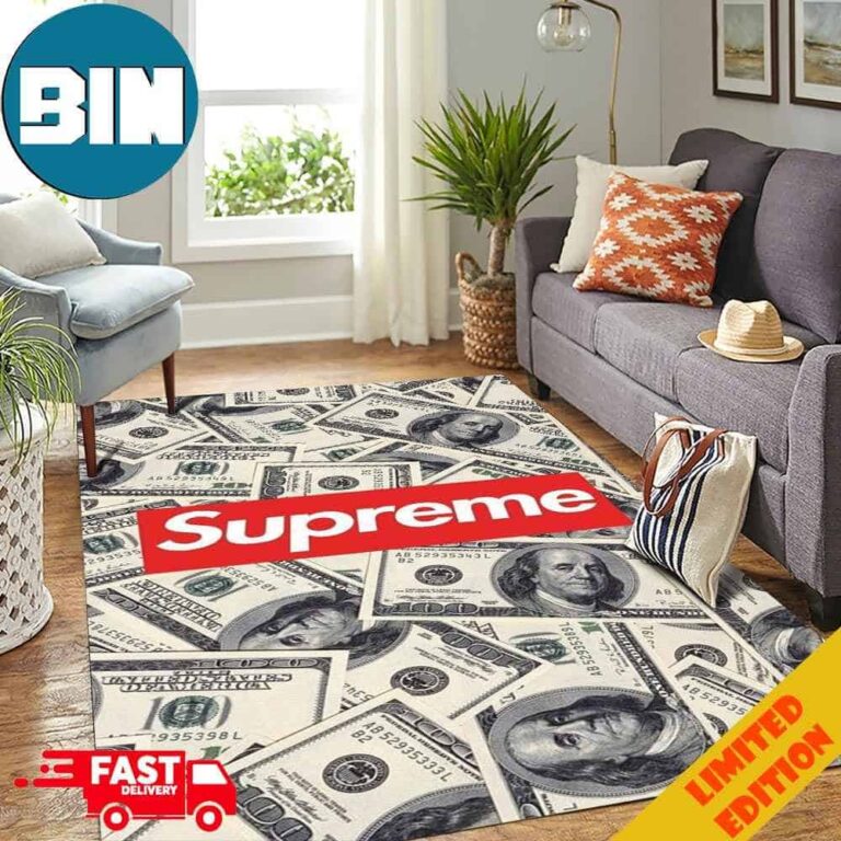 A Chic Combination Of Supreme And Louis Vuitton Luxury Brand For Living ...