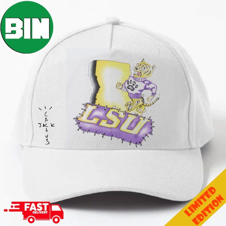 LSU Tigers Cactus Jack Goes Back To College Travis Scott x Fanatics x ...
