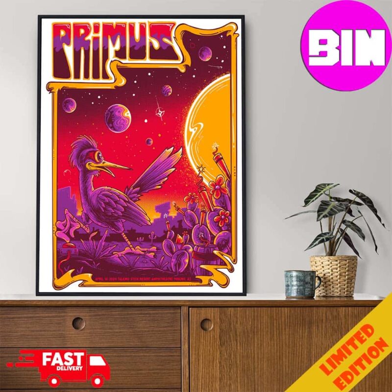 Primus Poster For Tonight's Show In Wilkes Barre PA FM Kirby Center May ...