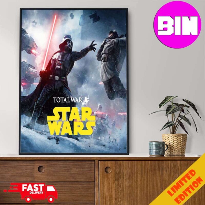 Poster Total War Star Wars Game Developing In 2024 Home Decor Poster Canvas - Binteez