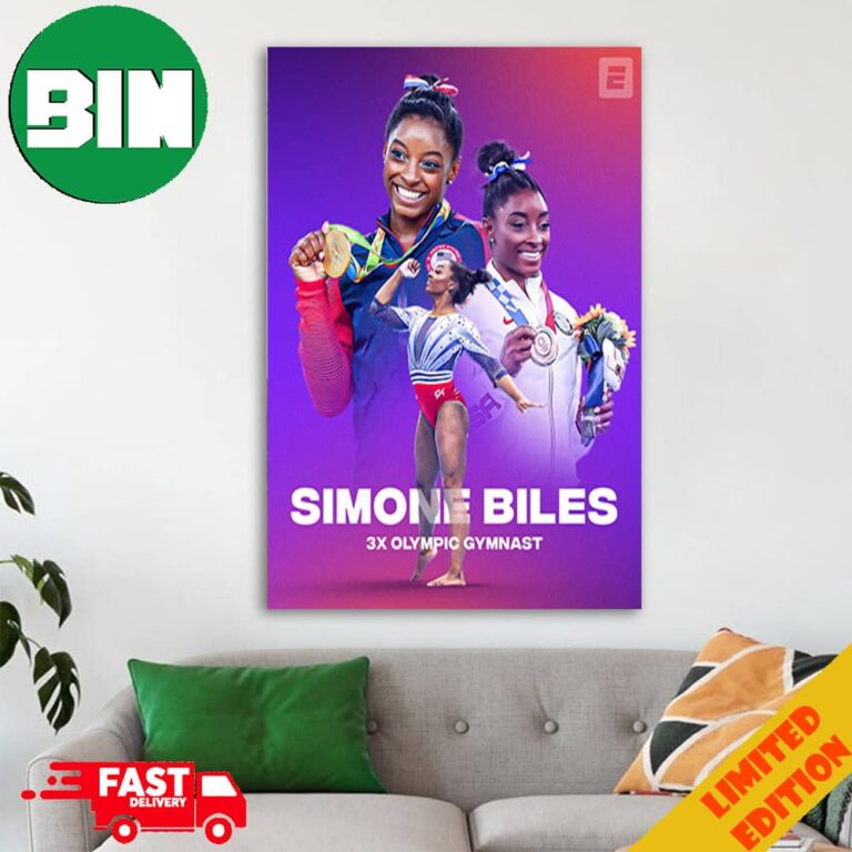 Gold For The GOAT Simone Biles Gymnastics Women's All-Around Olympic ...