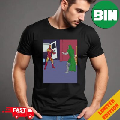 Funny Spider-Man Pointing Meme But Is Iron Man And Doctor Doom By ...